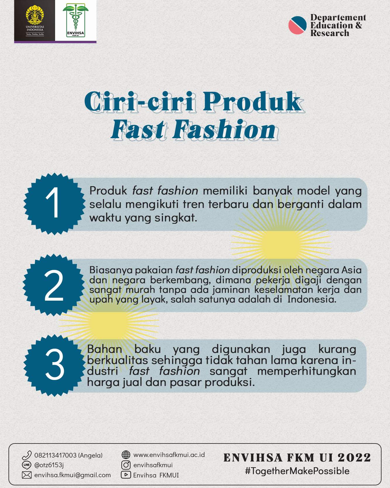 Fast Fashion: Tren Mode yang Menjadi Bumerang terhadap Lingkungan ...